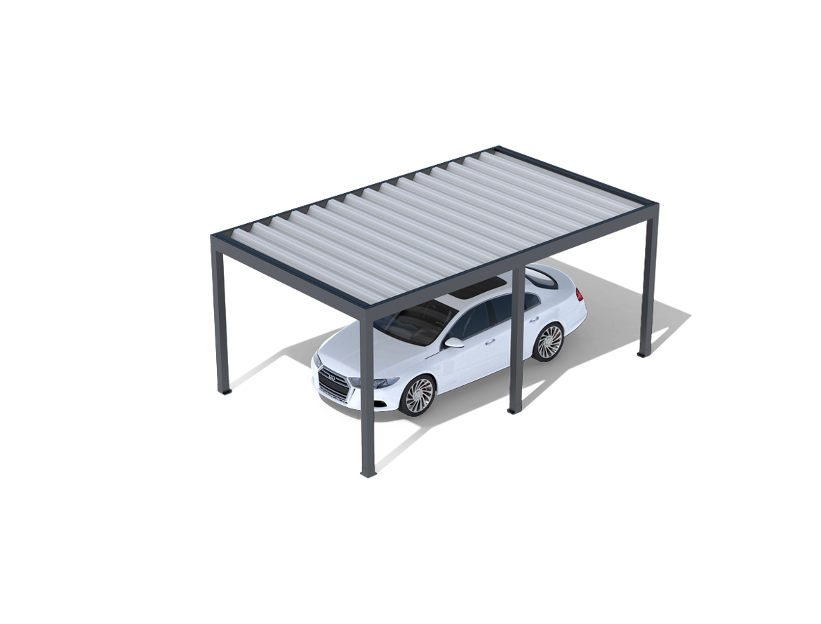 NOVINKA na trhu: Hliníkový prístrešok pre autá CARPORT ARTOSI | Isotra.sk